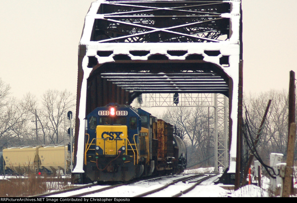 CSX SD40-2 8380